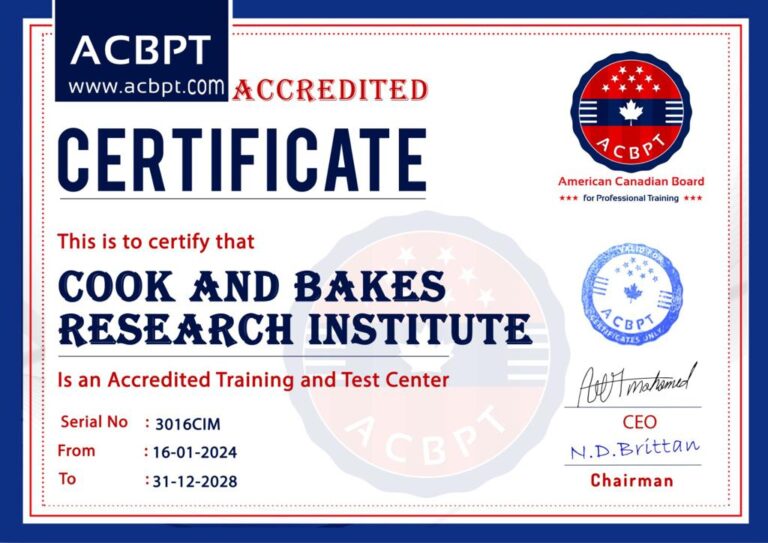 CABRI – Cooking and Baking Courses – A leading culinary arts institute ...